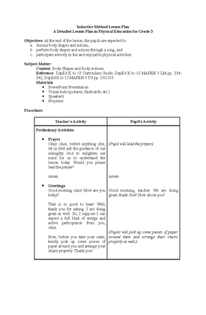 Classification AND Exemplification DLP - Republic of the Philippines ...