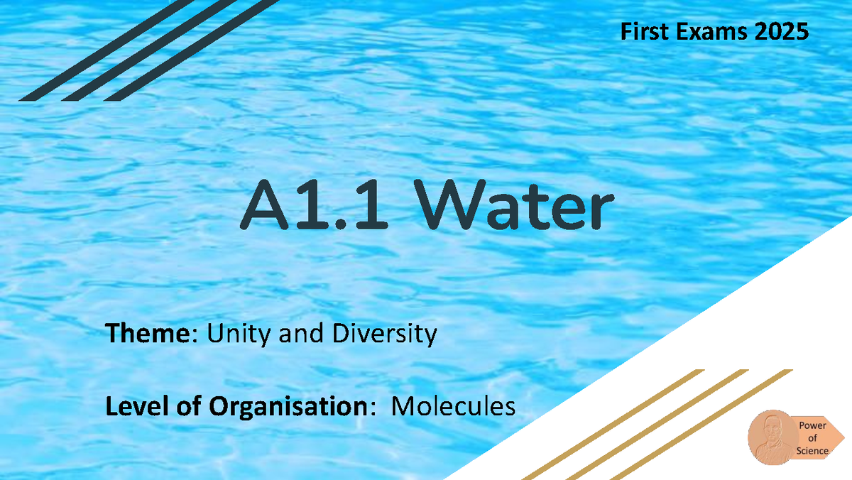 IBDP Biology A1.1: Water - Exoplanets, Habitable Zones & Life Potential ...