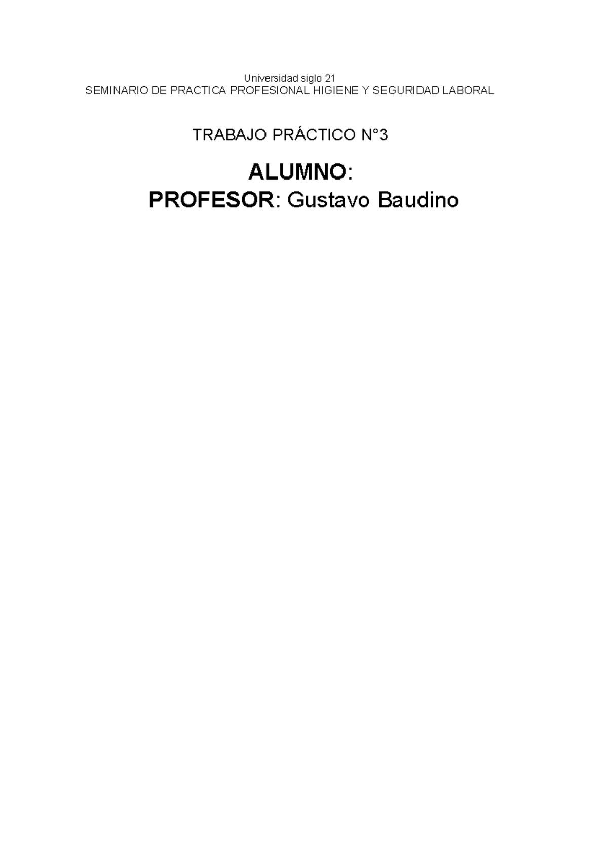 Manual de Respuesta a Emergencias - TP4 Higiene y Seguridad Laboral ...