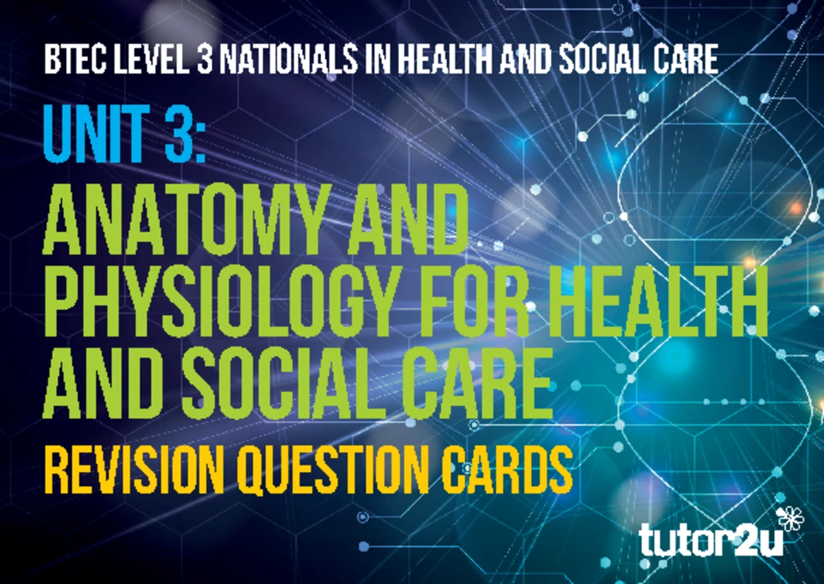 June 2018 - Health and social care Unit 3 - Centre Number Learner ...