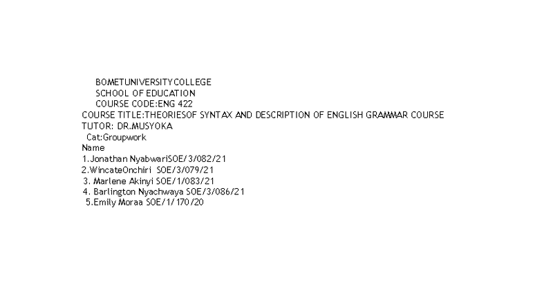 ENG 422 Final Exam Notes: Understanding Theta Theory in Syntax - Studocu