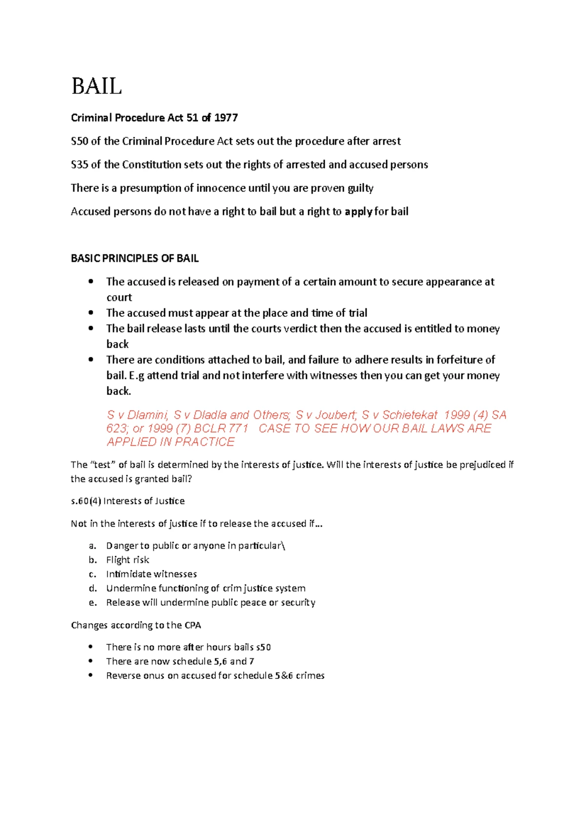 Crime Schedules - Criminal Procedure -PDF - Schedule 1 (traditional ...