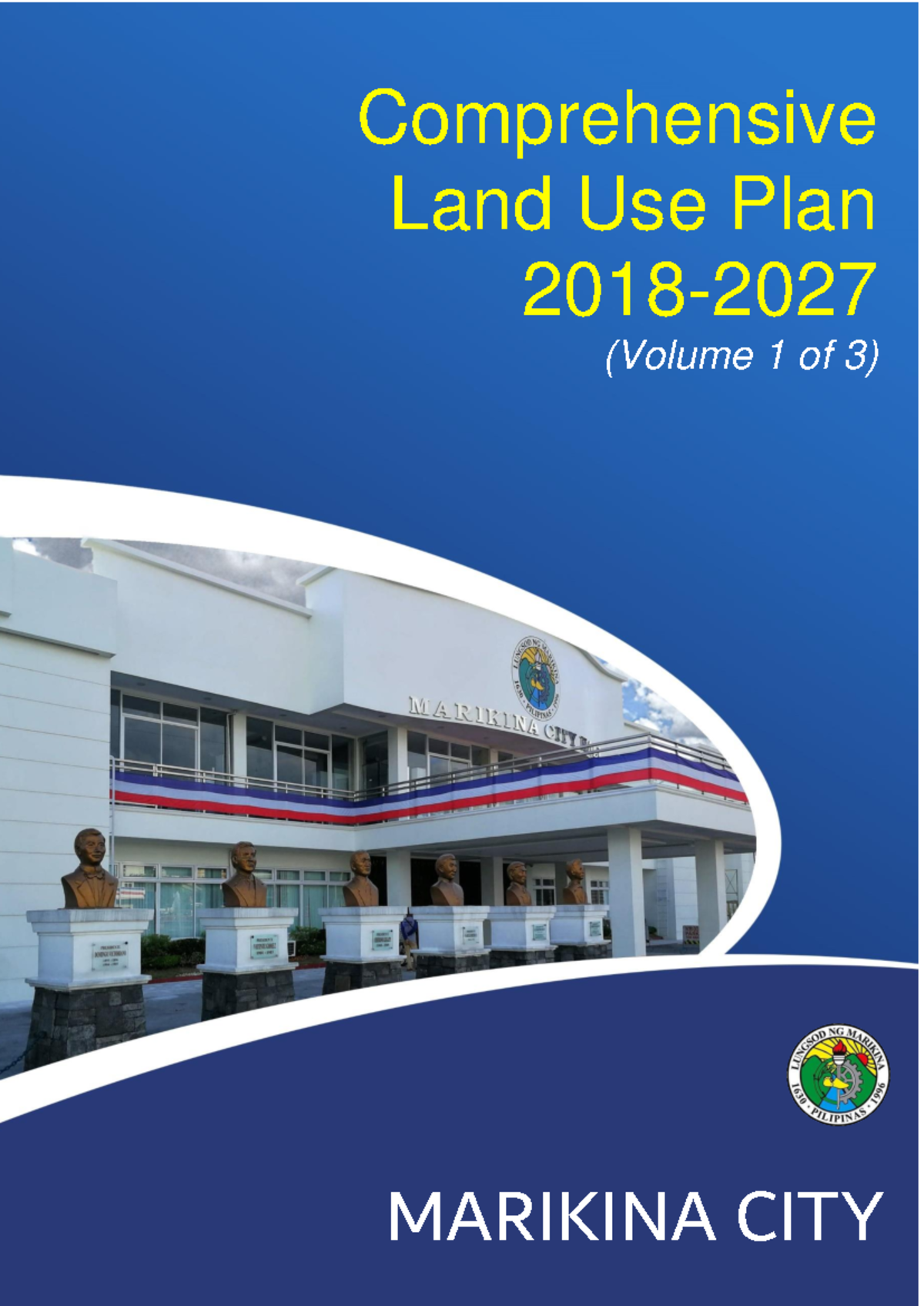 Marikina City CLUP 2018-2027: Volume 1 - Comprehensive Plan - Studocu