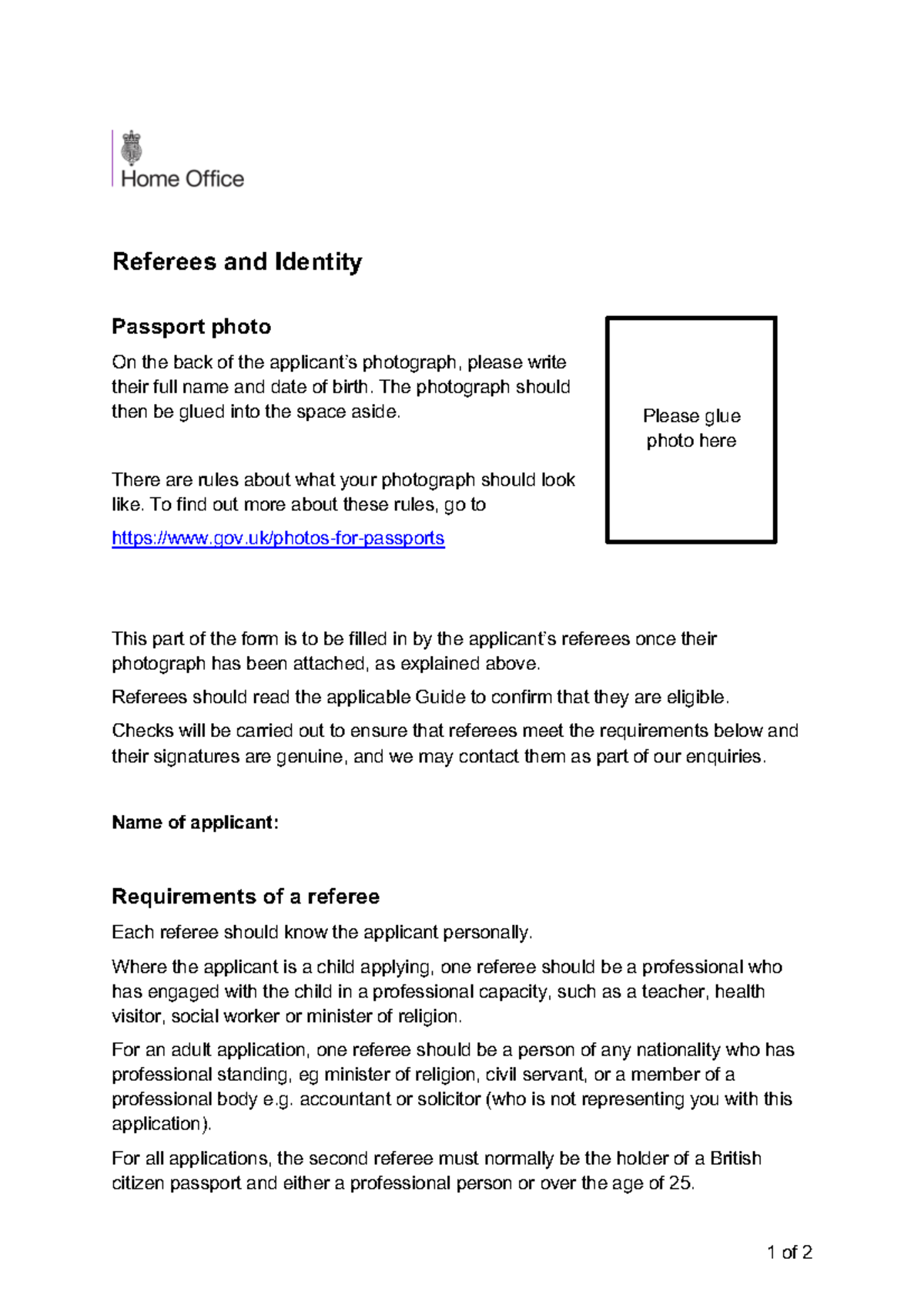 2nd Referee Declaration Form Instructions MN1 - Studocu