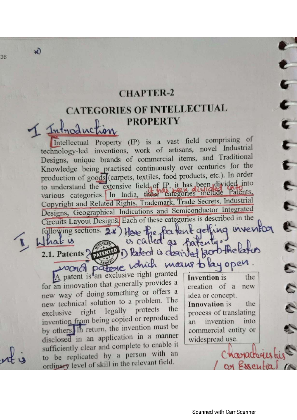 36 CATEGORIES OF INTELLECTUAL PROPERTY: A Comprehensive Overview - Studocu
