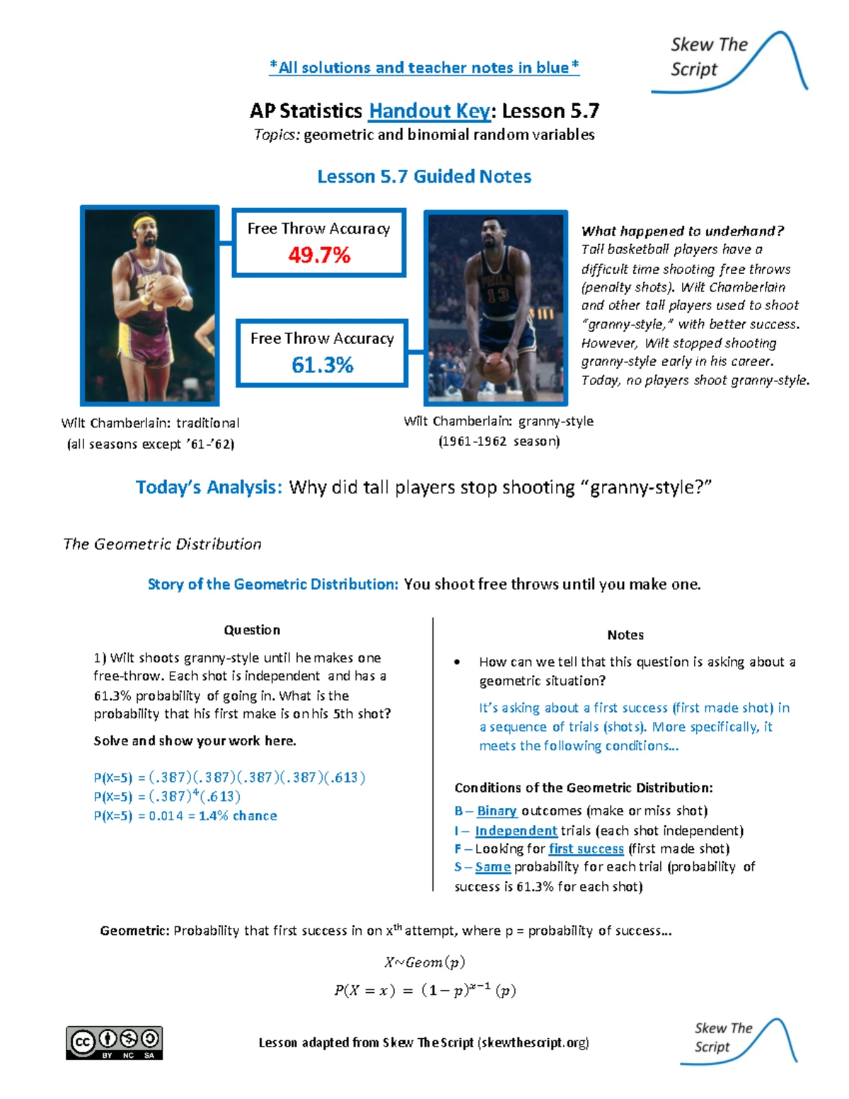 5.6.STS - AP Stats Chapter 5.6: Variance & Std Dev Guided Notes - Studocu