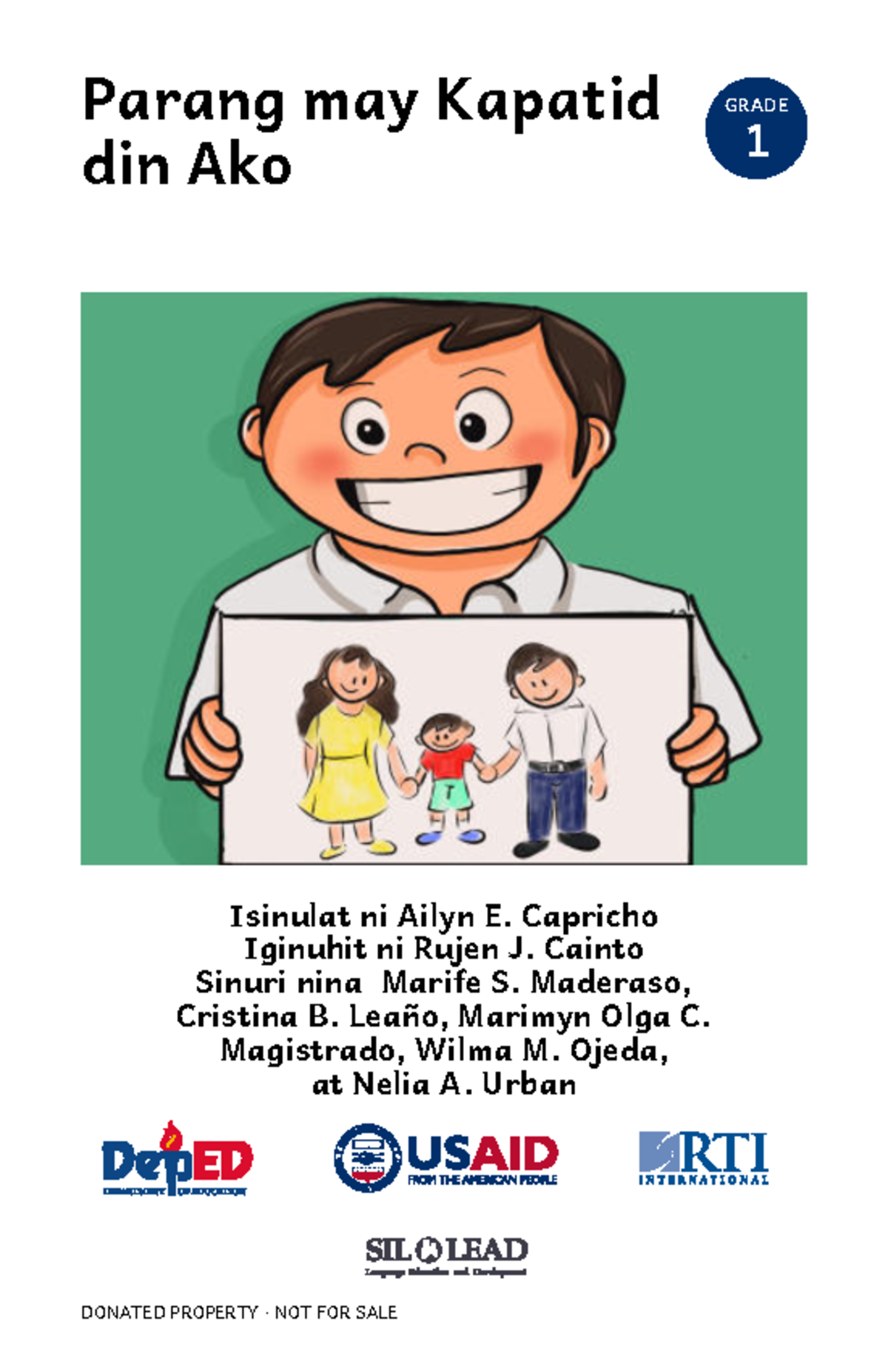 Parang may Kapatid din Ako: Grade 1 SEL Lesson on Family - Studocu