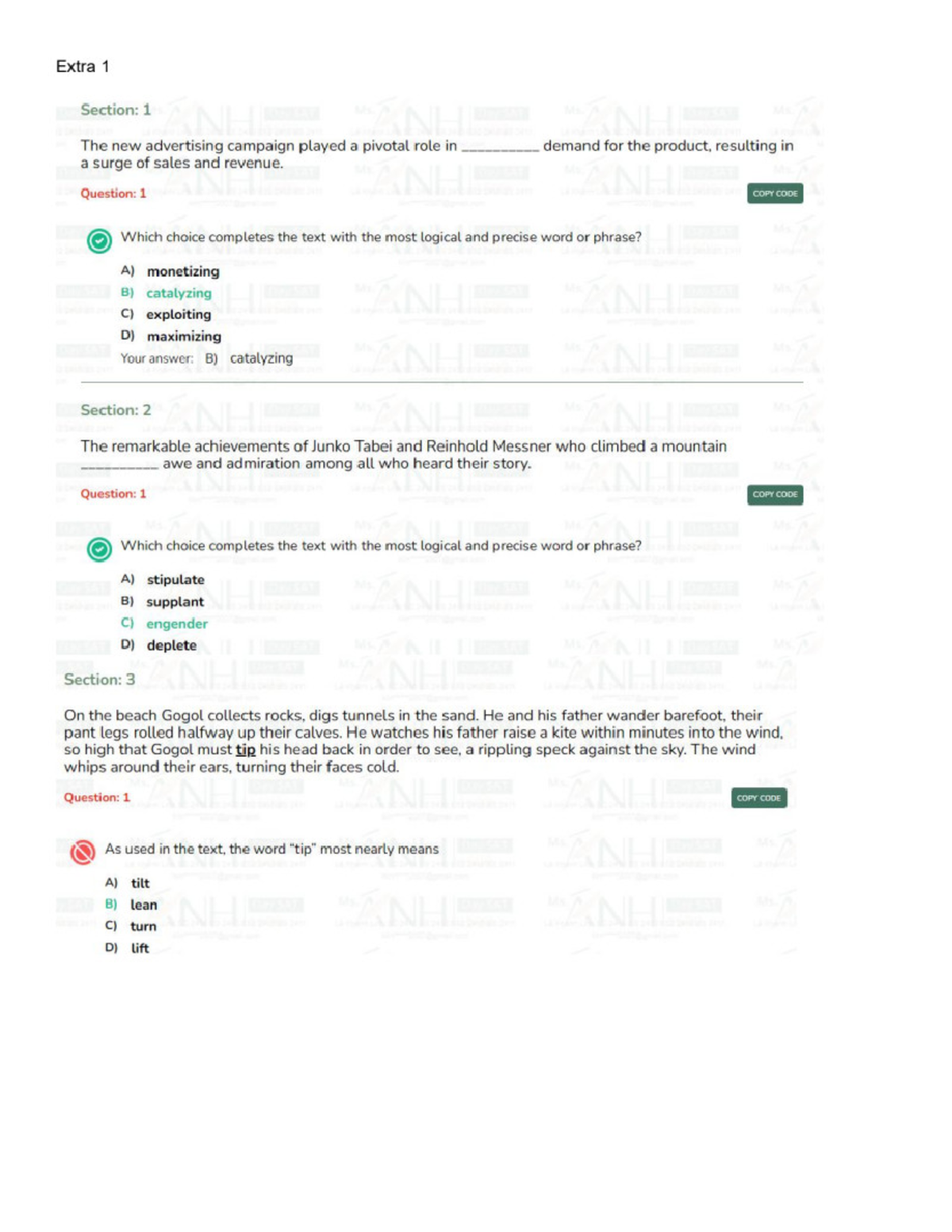 ER Extra Practice Tests: Comprehensive Review and Solutions - Studocu