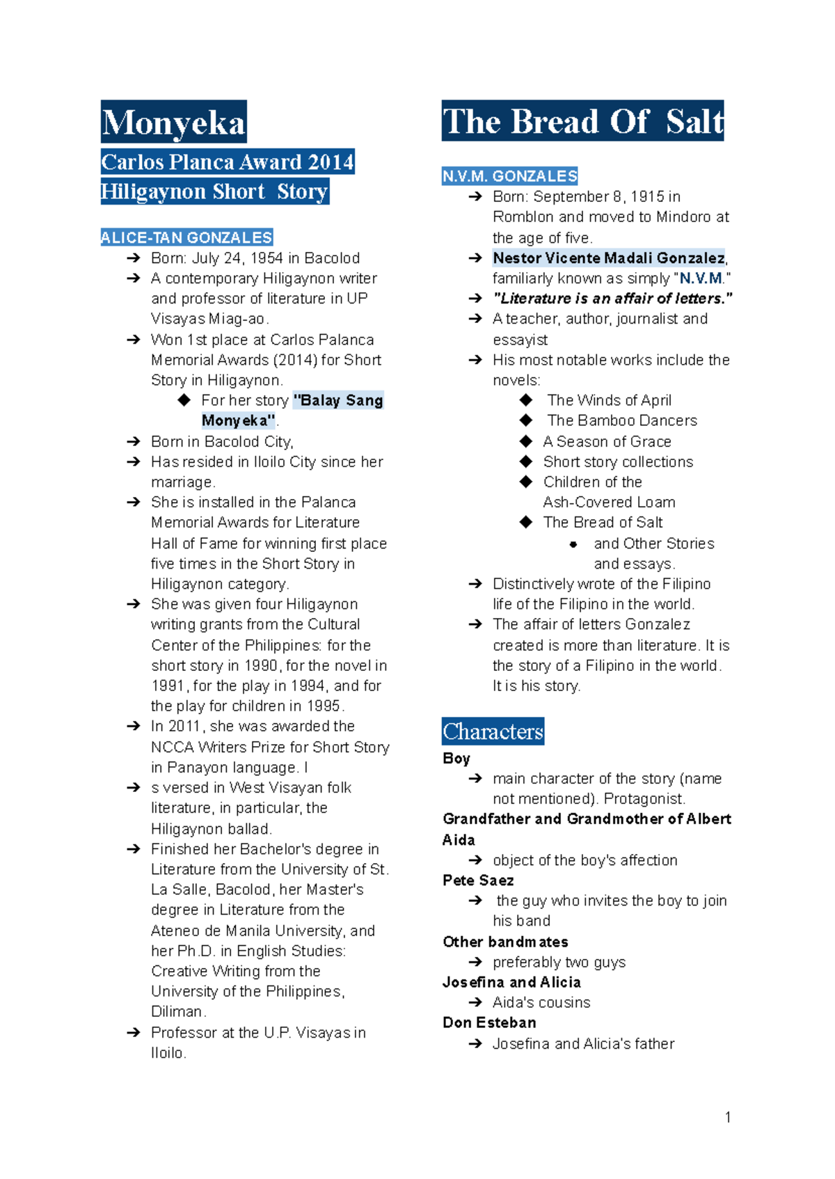 21st Century Reviewer 2nd Quarter - Monyeka Carlos Planca Award 2014 ...