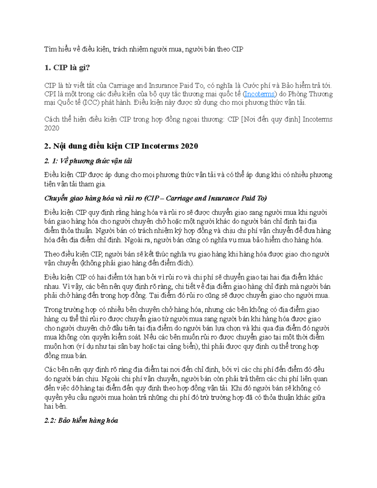 CIP - Summary Actuele Criminologie - Tìm hiểu về điều kiện, trách nhiệm người mua, người bán ...