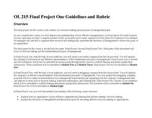 Module Three Simulation Checkpoint - ECO 202 Simulation Checkpoint ...