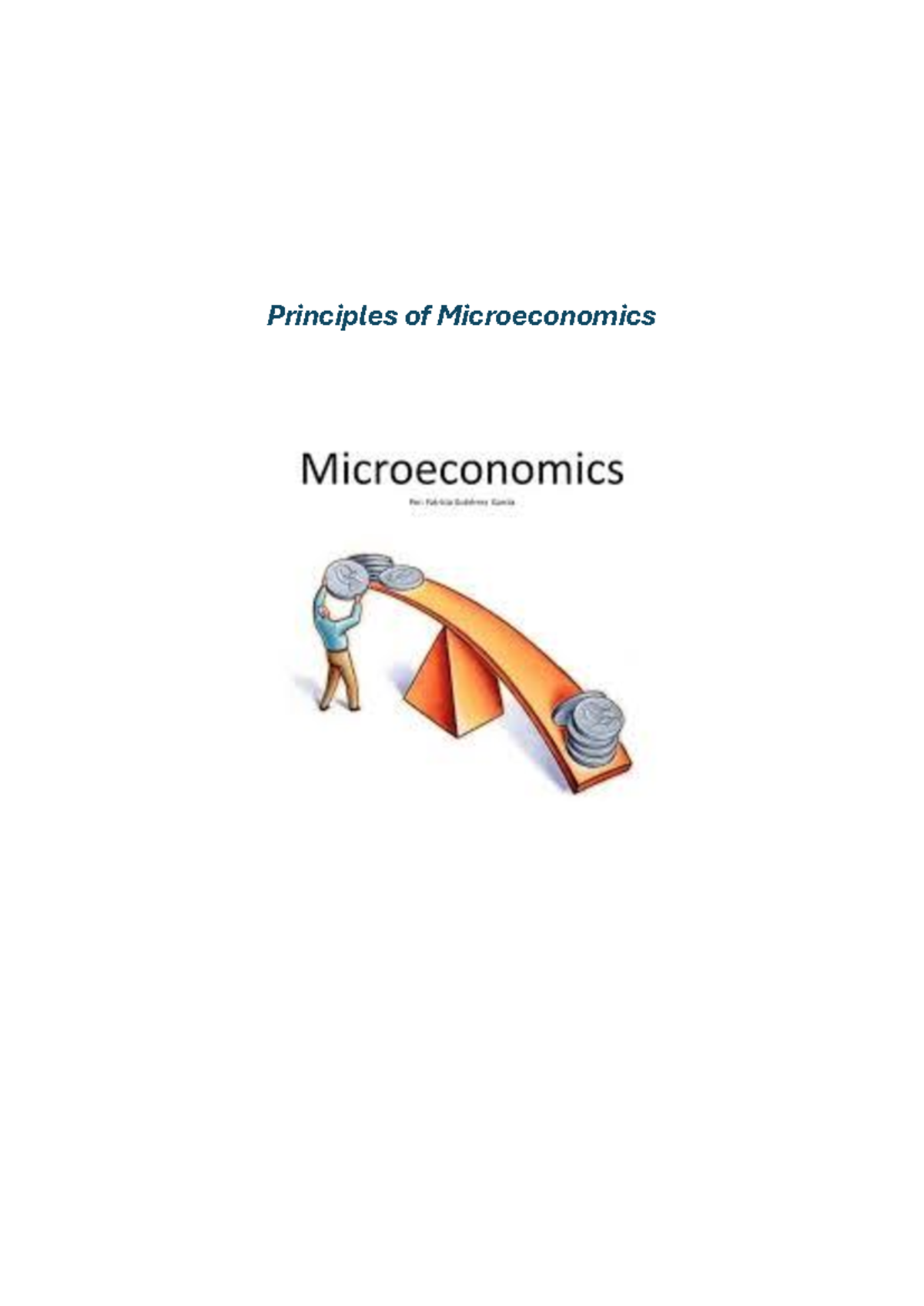 Principles of Microeconomics: Lecture Notes and Key Concepts - Studeersnel