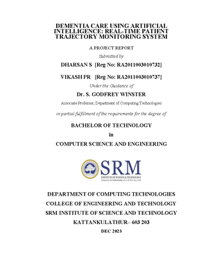 Student result management system - python project - 1 Name: AMEENA PARAYANGATT Email: - Studocu