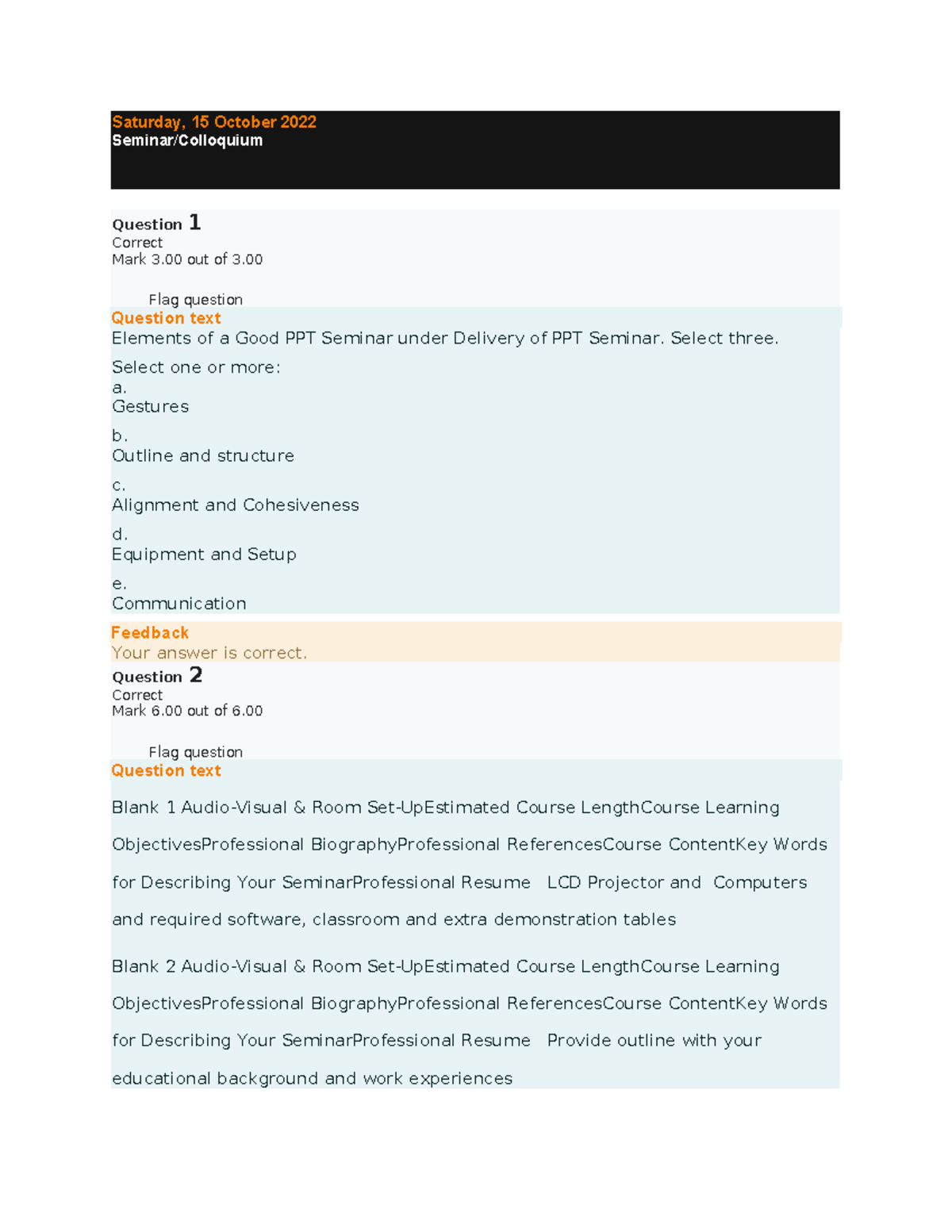 ENG6300 Seminar/Colloquium: Best Practices for Effective Presentations ...