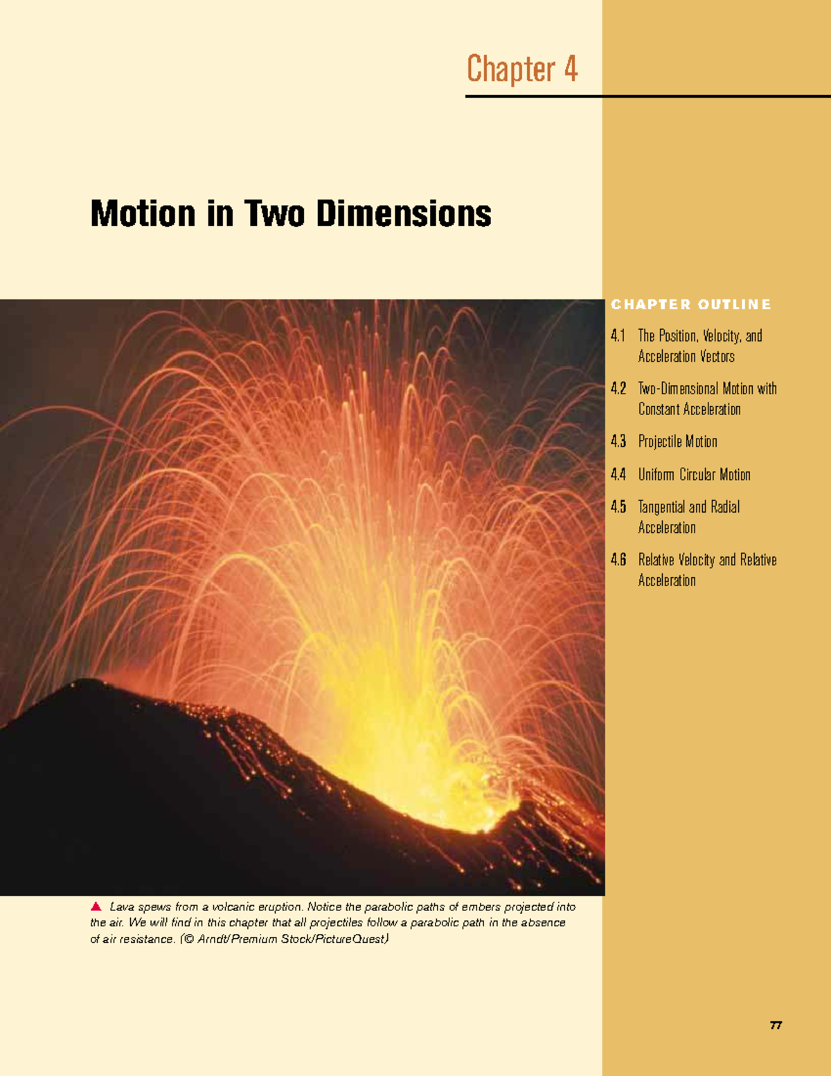 Chapter 4: Motion in Two Dimensions - Kinematics and Dynamics (PHYS 101 ...