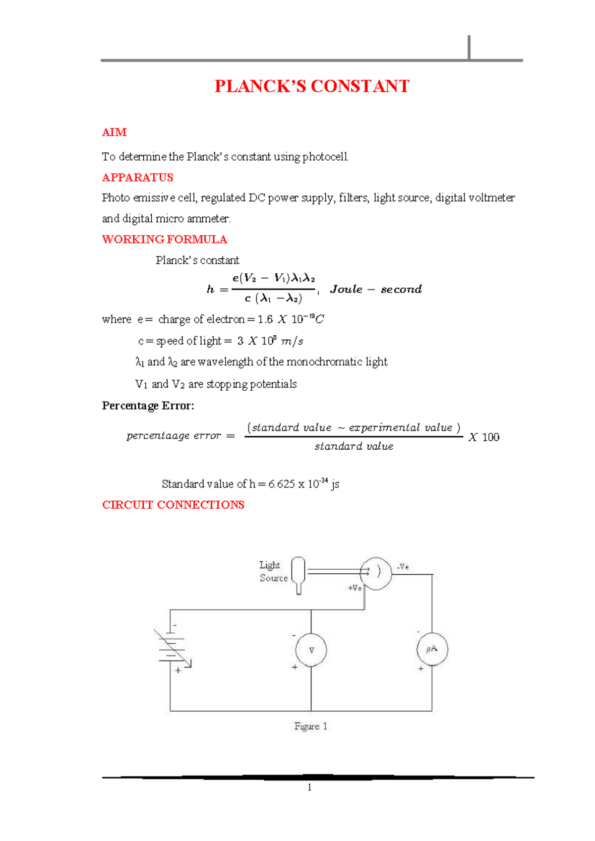 Constant Determination Using Photocell and Solar Cell Experiments ...