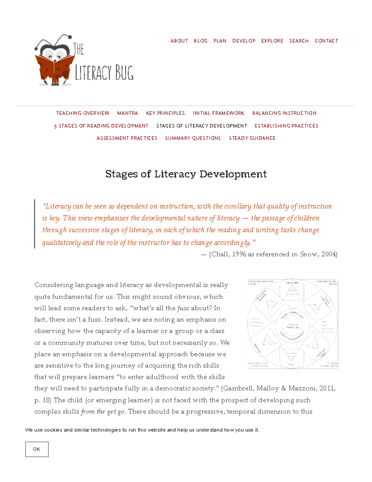 Stages of Literacy Development — The Literacy Bug - TEACHING OVERVIEW ...
