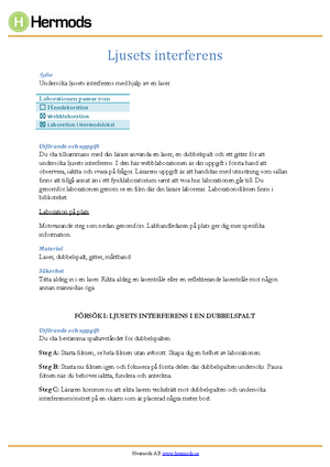 Fysik Formler - Formelblad Fysik Rörelse s = sträcka m v = hastighet m ...