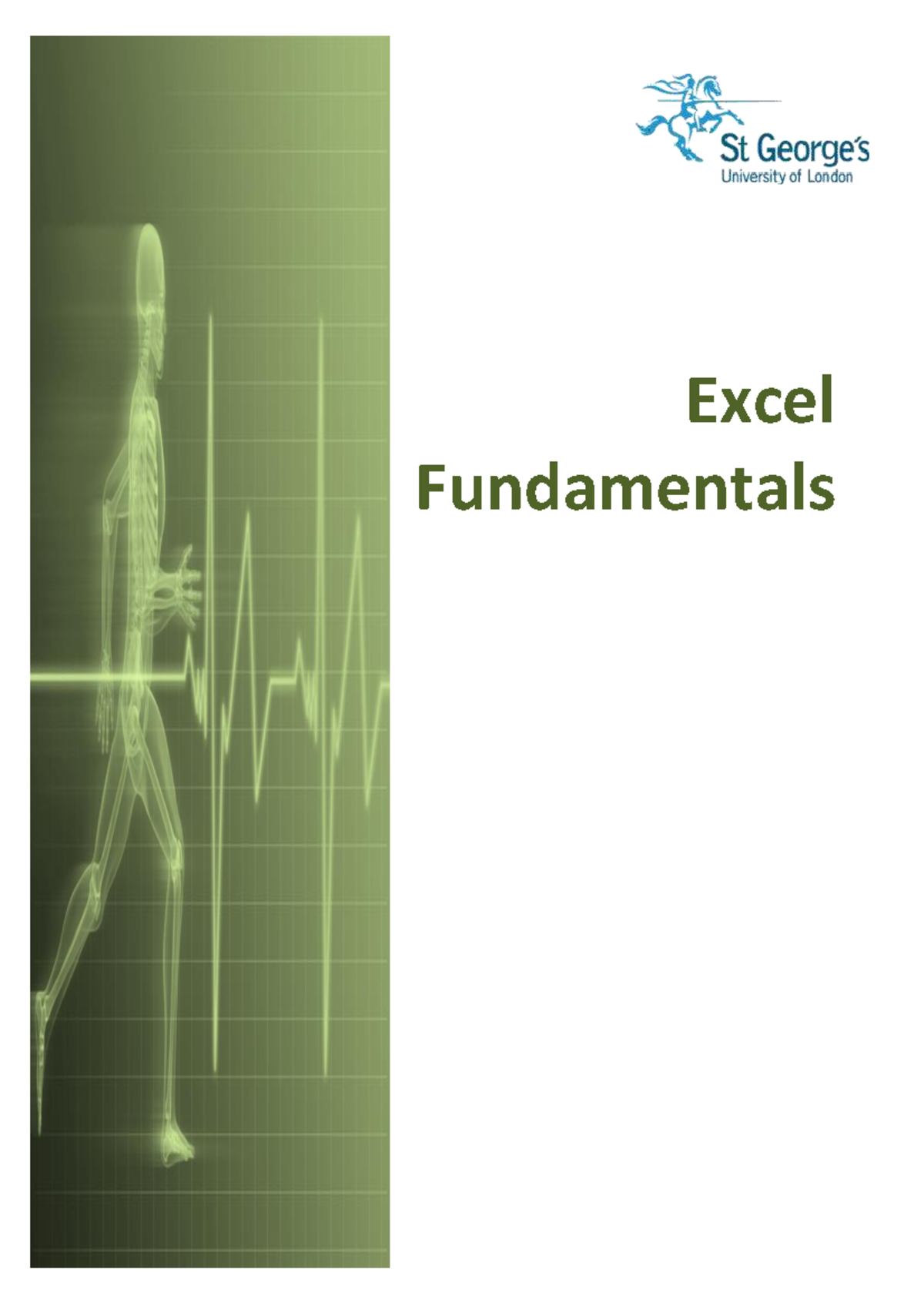 Excel Fundamentals: A Comprehensive Guide (Course Code: E1324) - Studocu