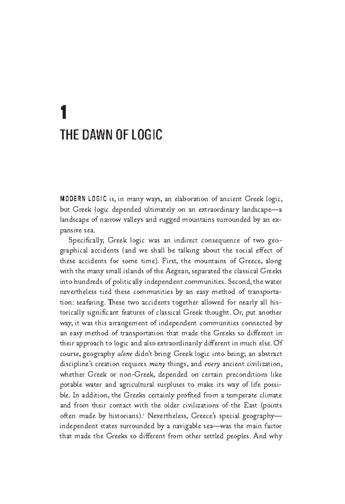 If A, Then B: Understanding Logic's Historical Significance in Greek ...