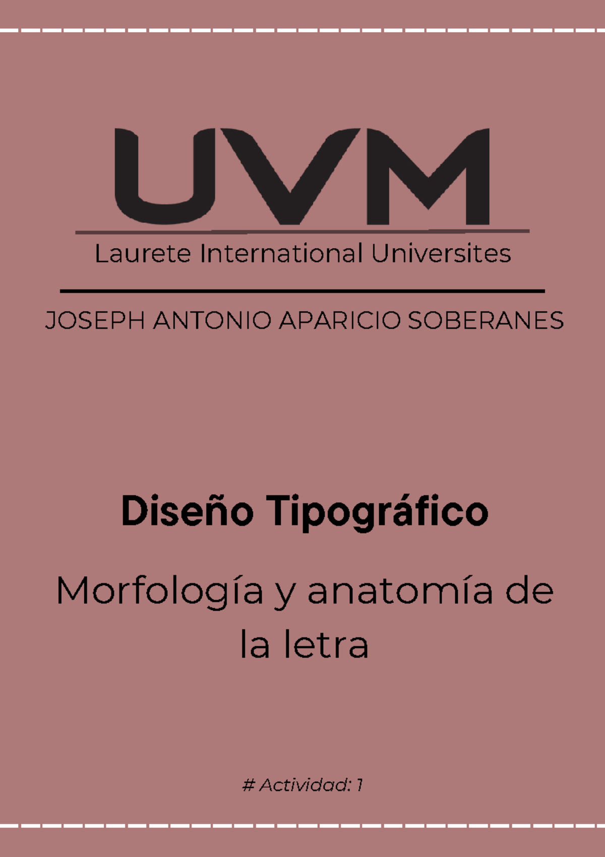 BB1 - Diseño Tipográfico: Morfología y Anatomía de la Letra - Studocu