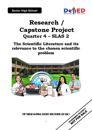 Research Capstone Title Defense Template - SCIENCE, TECHNOLOGY ...