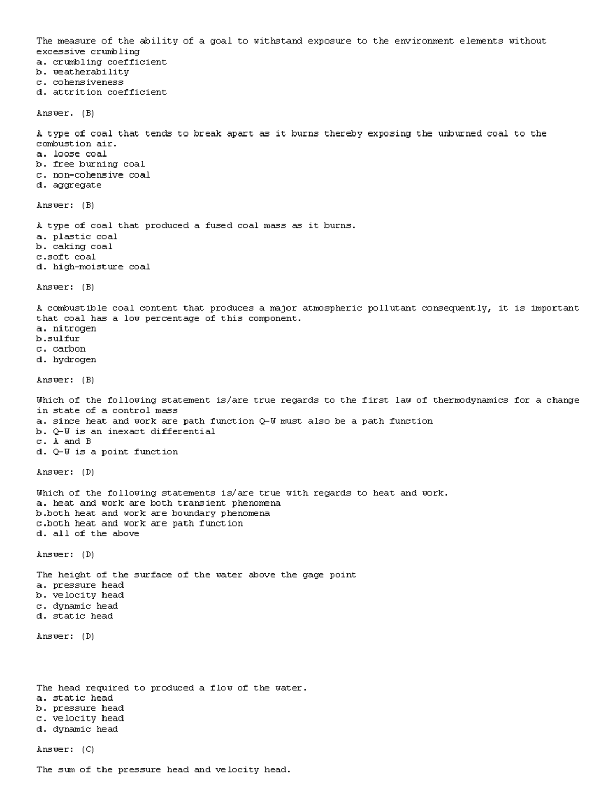 PIPE (Tiger Elements) 1: Understanding Coal Properties and ...