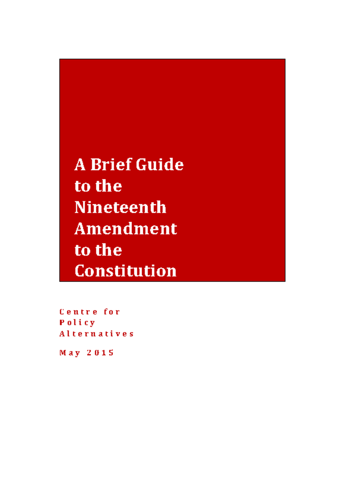 A Comprehensive Overview of the 19th Amendment to the Constitution ...