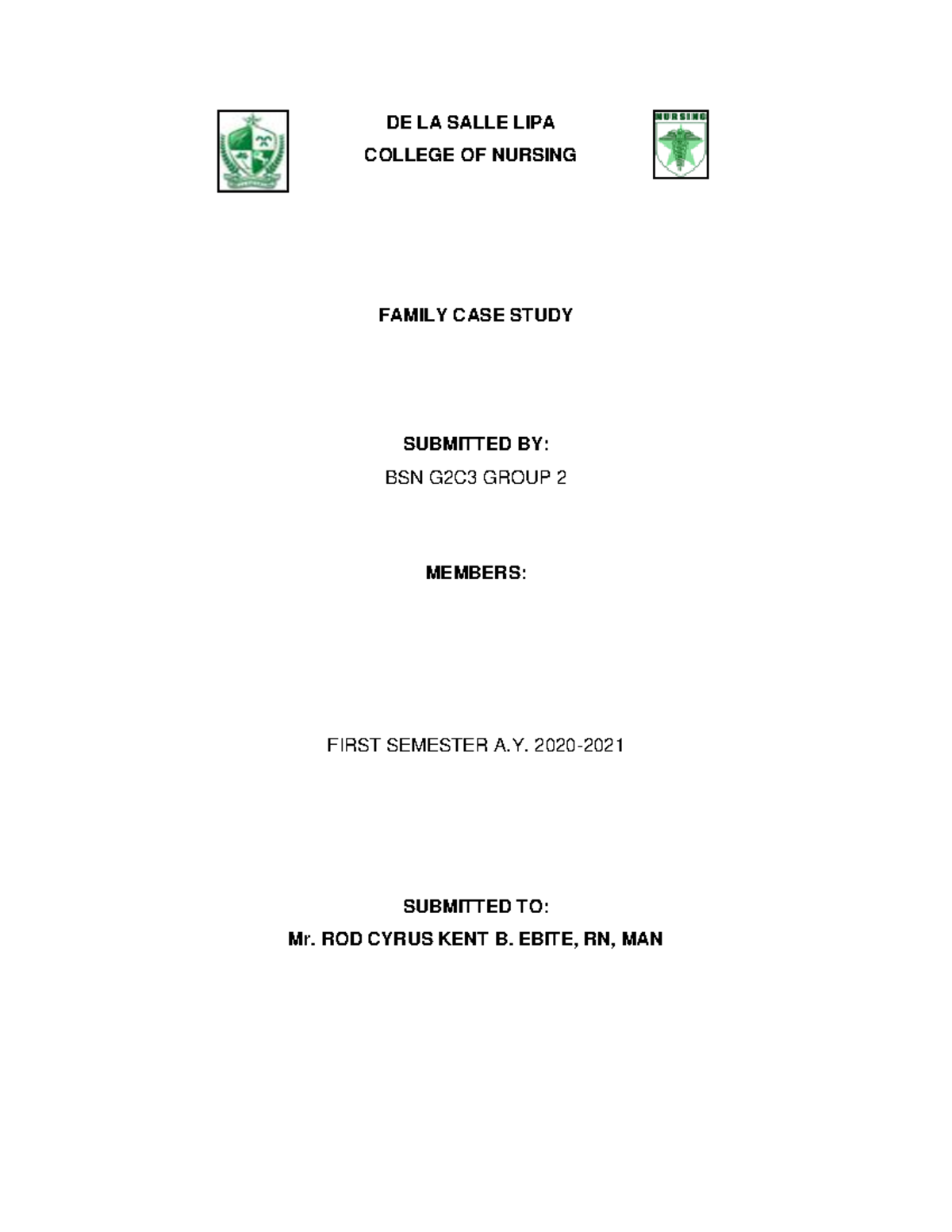 Family Case Study 1: Analysis of Family V's Structure and Health - Studocu