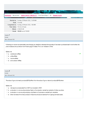 [Solved] What does a perfectly equal income distribution look like on a ...