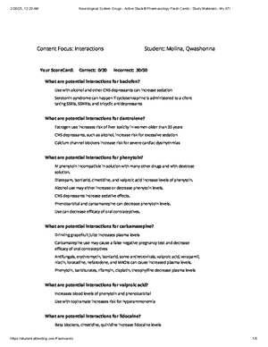 Gastrointestinal System Drugs: ATI Pharmacology Flash Cards Study Guide ...