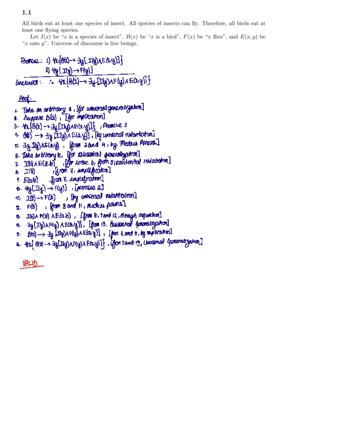 Tutorial 06: Proof Techniques and Universal Generalization in Logic ...