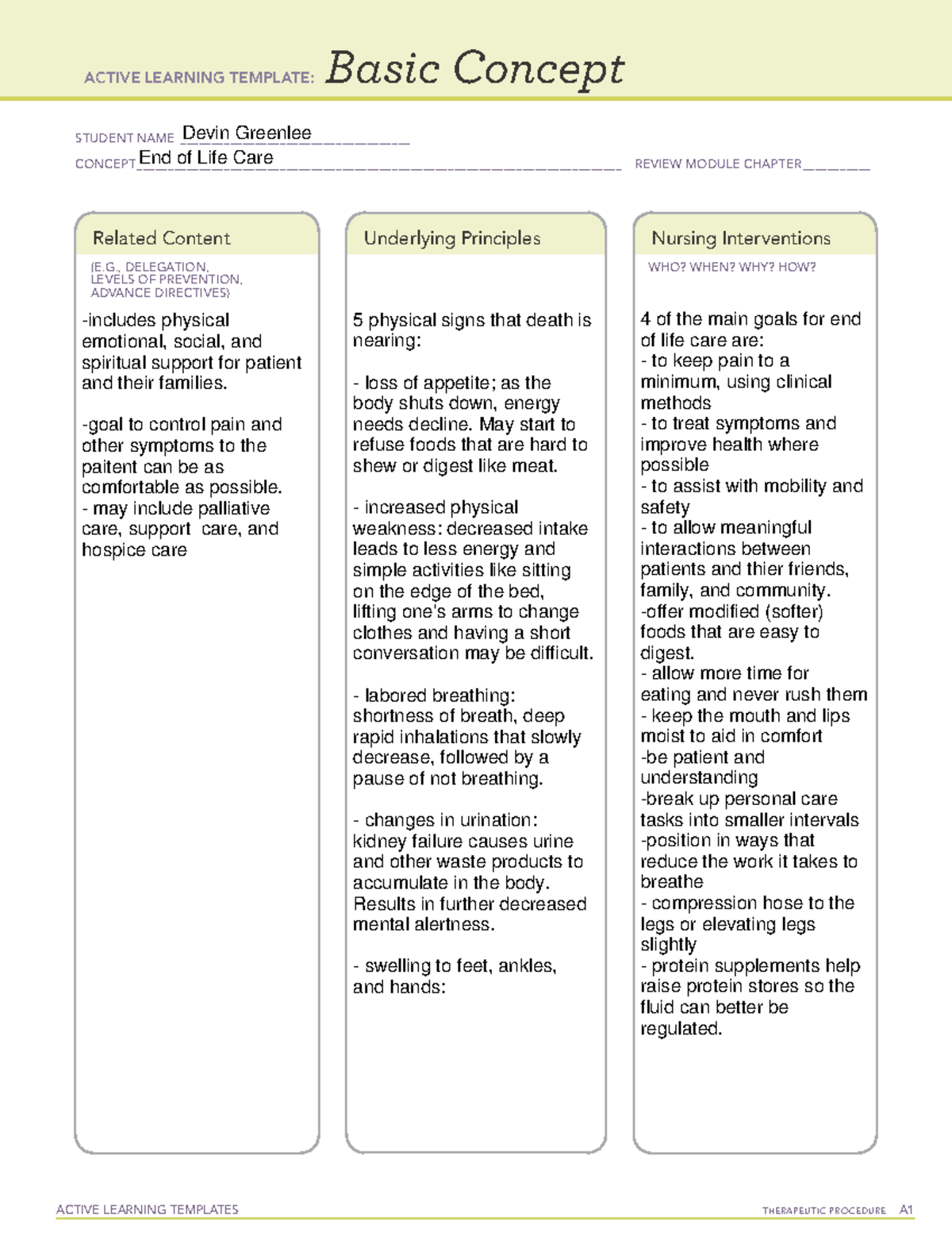 Active Learning Template Basic Concept - ACTIVE LEARNING TEMPLATES ...