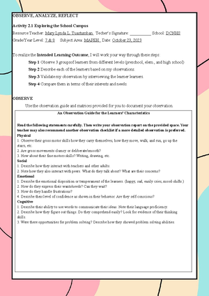 FS1- Lorimar-PDF - This is the complete episode of Field Study 1 - This ...