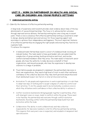 [Solved] Evaluate own knowledge and performance using standards and - Diploma in Health and ...