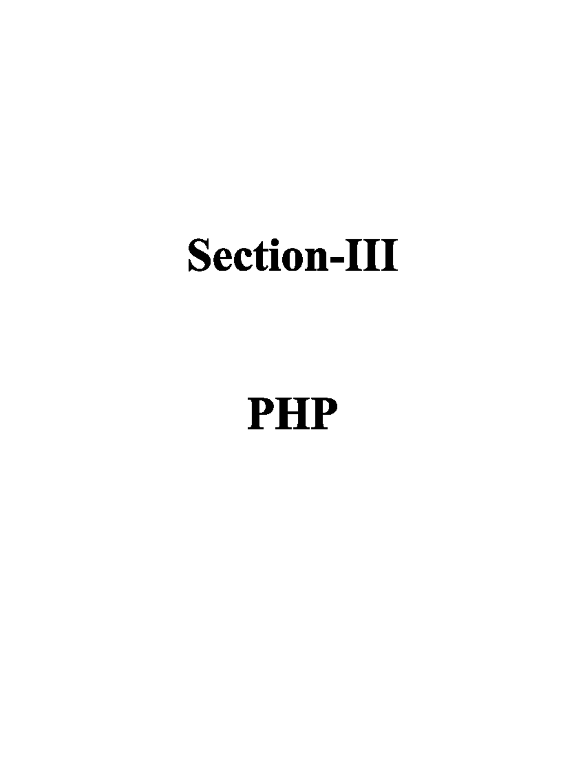 Php lab book - php practicle lab book - PHP PHP Assignment 1: Basics in PHP Basics of PHP For ...