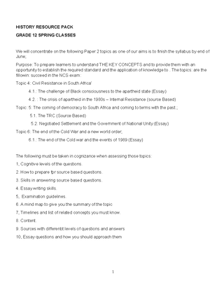 History grd. 11 - SECTION A: SOURCE- BASED QUESTION QUESTION 1: WHAT ...