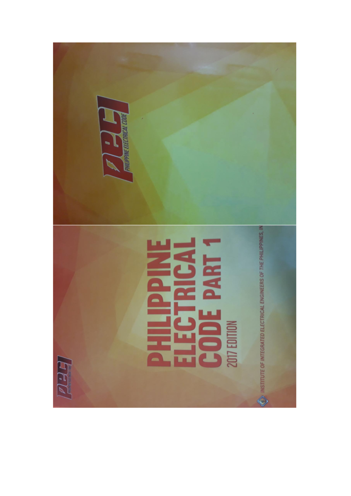 PEC 2017: Comprehensive Guide to the Electrical Code of the Philippines ...