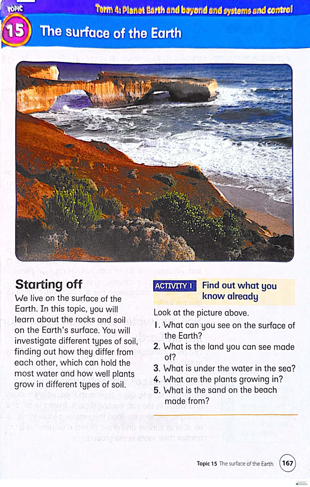 Term 4: Planet Earth & Beyond - Topic 15: The Surface of the Earth ...