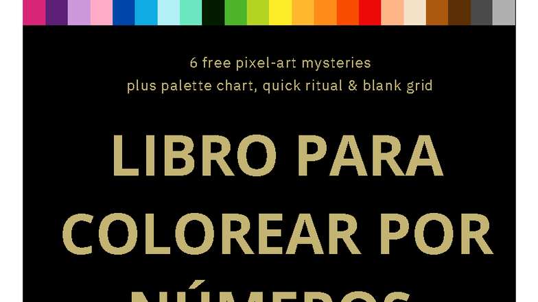 6 Free Pixel-Art Mysteries: Color by Numbers Sampler - Studocu