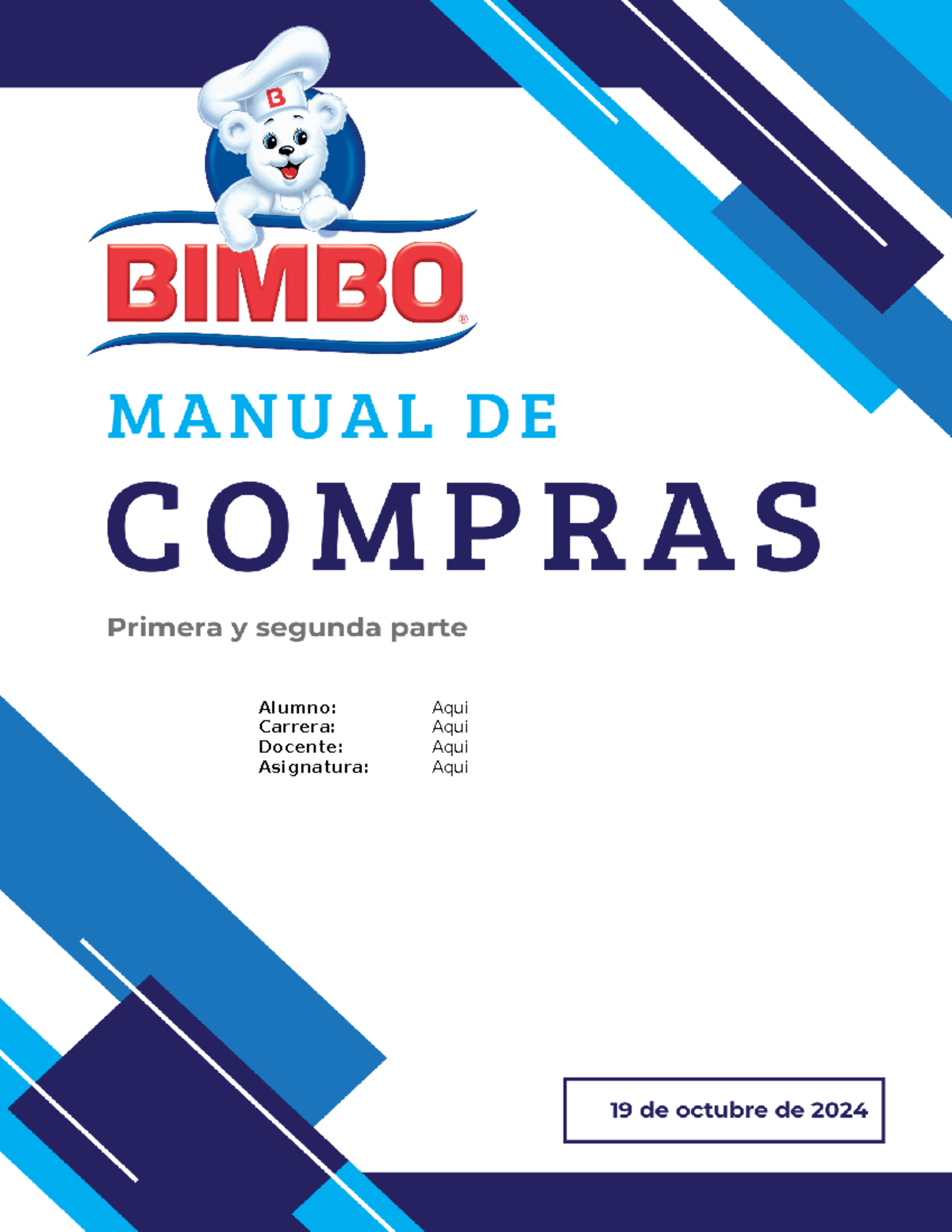 Manual de Compras - Grupo Bimbo (Parte 1 y 2) - Estrategias y ...