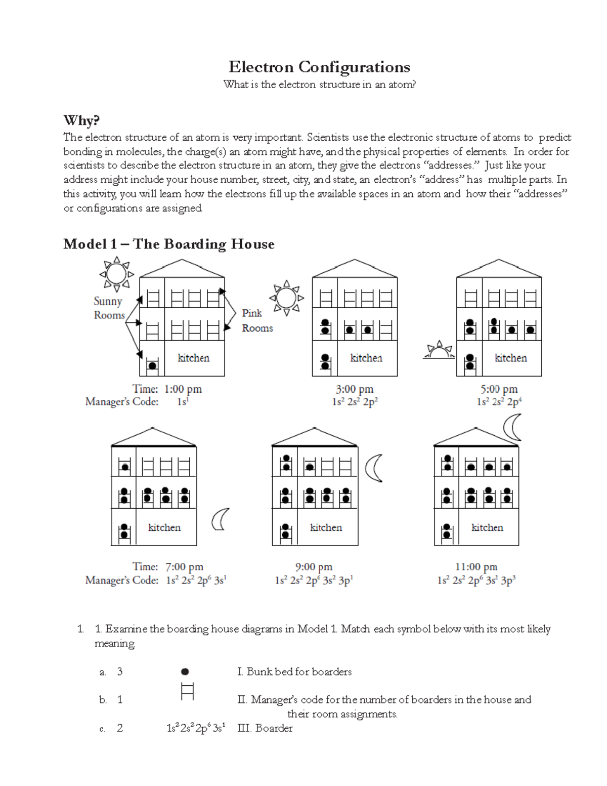 Electron Configuration Pogil - Electron Configurations What is the ...