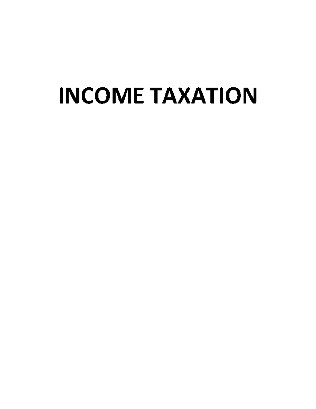 Income Taxation - business and transfer tax - Warning: TT: undefined function: 32 Warning: TT ...
