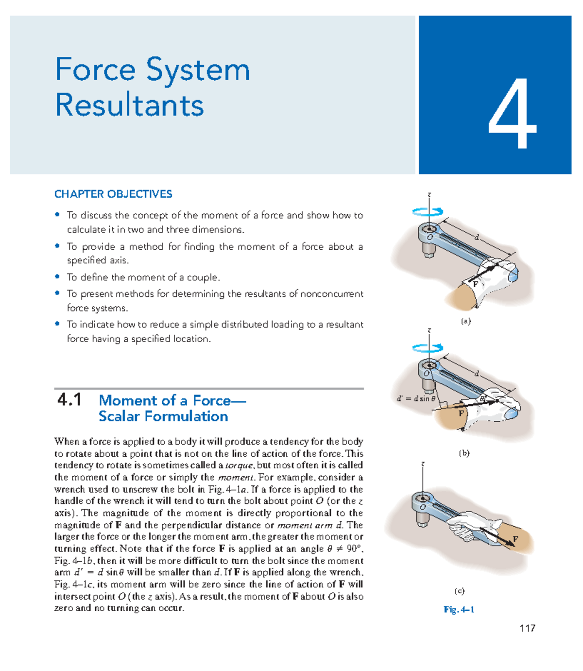 Chapter 04 - Lecture on Force Systems and Resultants - Studocu