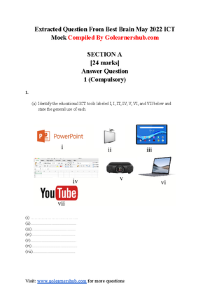 [Solved] SRAM and CACHE memory - Computer Science (CSM) - Studocu