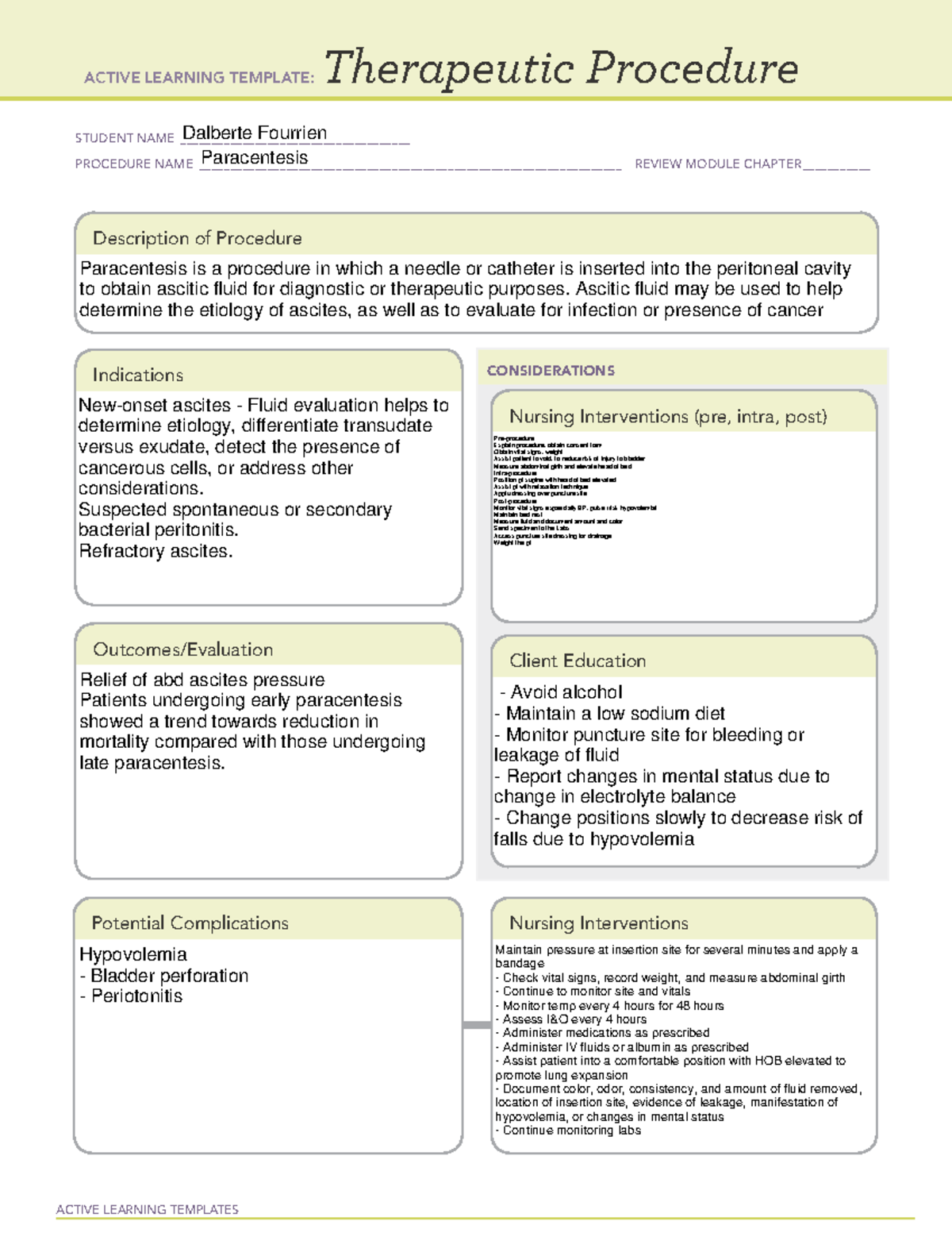 ATI Paracentesis Procedure: Overview, Indications, and Interventions ...