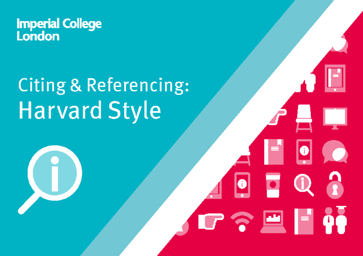 Harvard Style Referencing Guide: Essential Notes and Examples - Studocu
