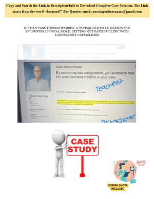 Detailed i Human Week #7 Report 25-Year-Old Female with Loose Stool Full Case Study and Analysis ...