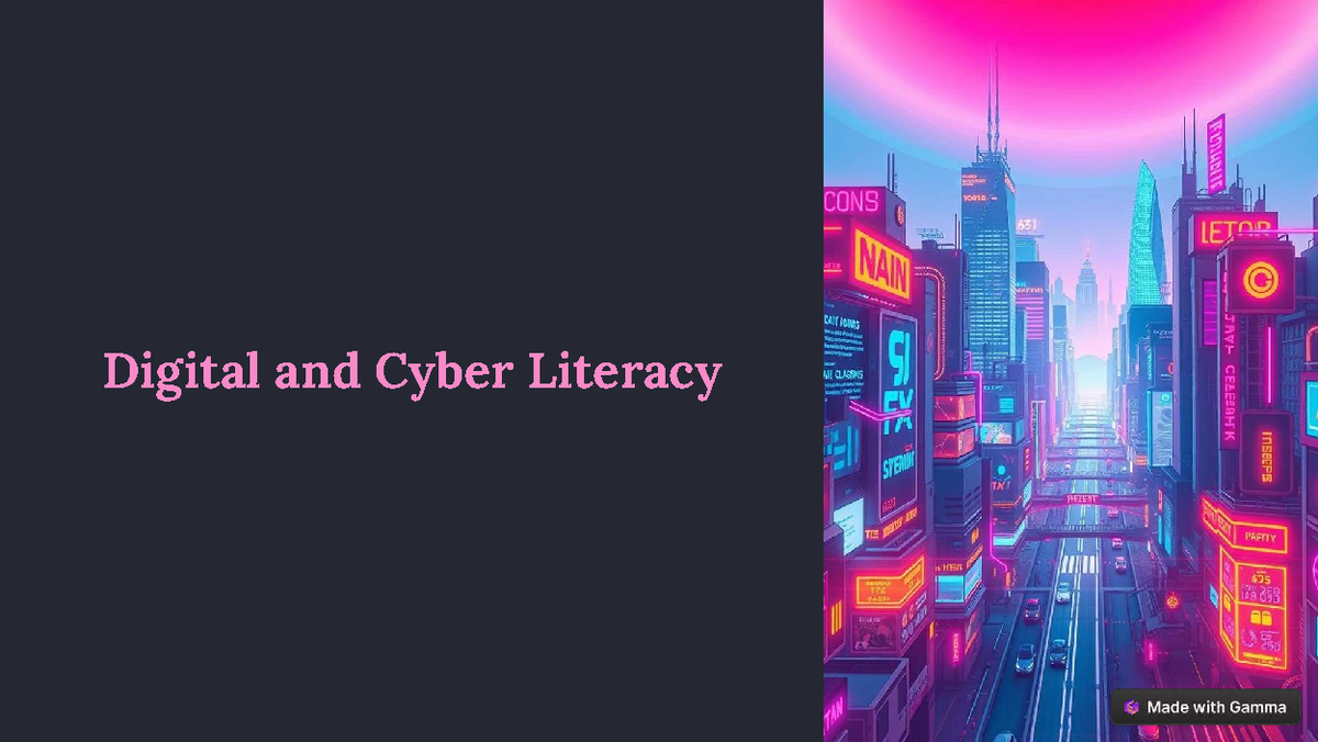 Digital and Cyber Literacy: Understanding Rights, Responsibilities ...
