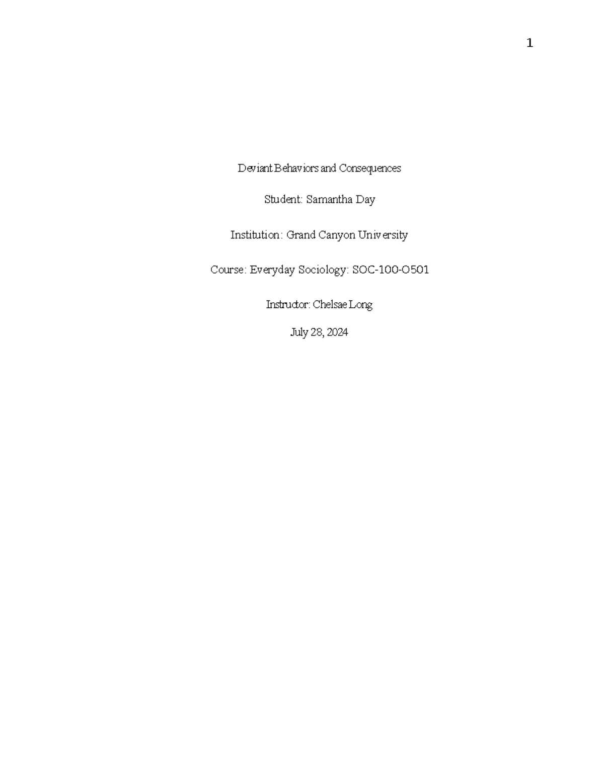 SOC-100-O Essay: Analyzing Deviant Behaviors in "Jersey Shore" - Studocu